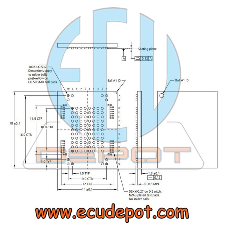 Car Multimedia Main unit Heaunit repair tools BGA100 Memory chip ...