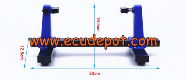 Automotive ECU circuit board repair clamp repair fixture