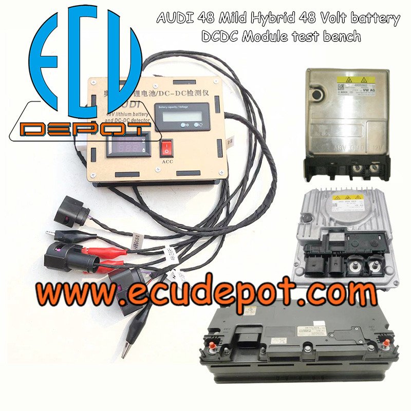 AUDI Hybrid 48 V battery DCDC Inverter Control Module Power Transform ...