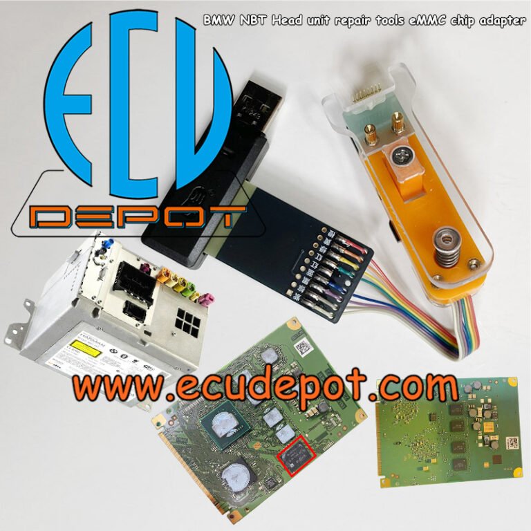 BMW F Series car iDrive system NBT NBT evo headunit test bench