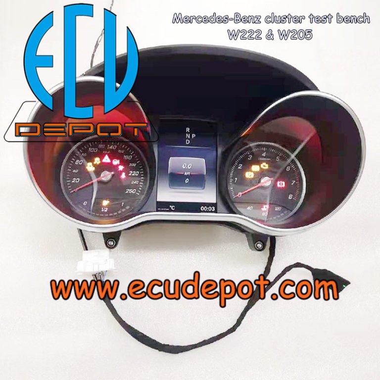Mercedes-Benz W222 S-Klasse W205 C-Klasse cluster starting up platform ...
