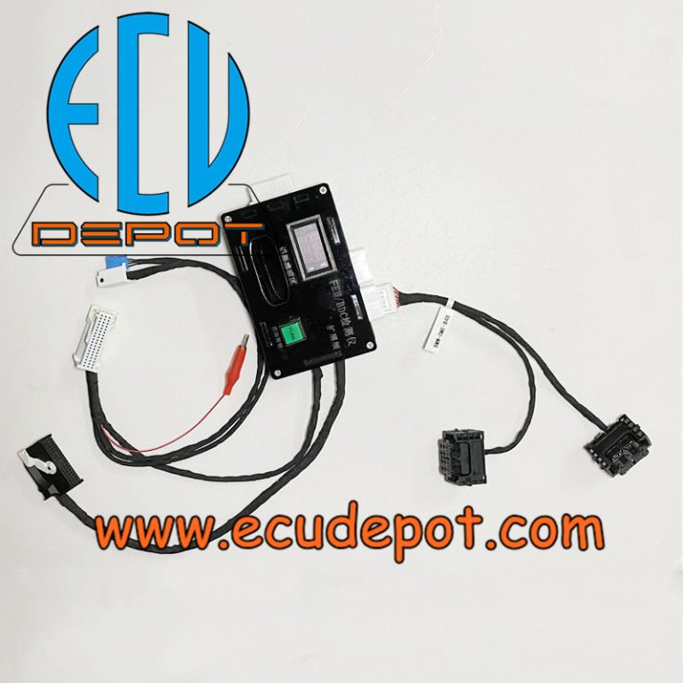 BMW FEM BDC on bench Key programming harness DME EGS TCU test platform