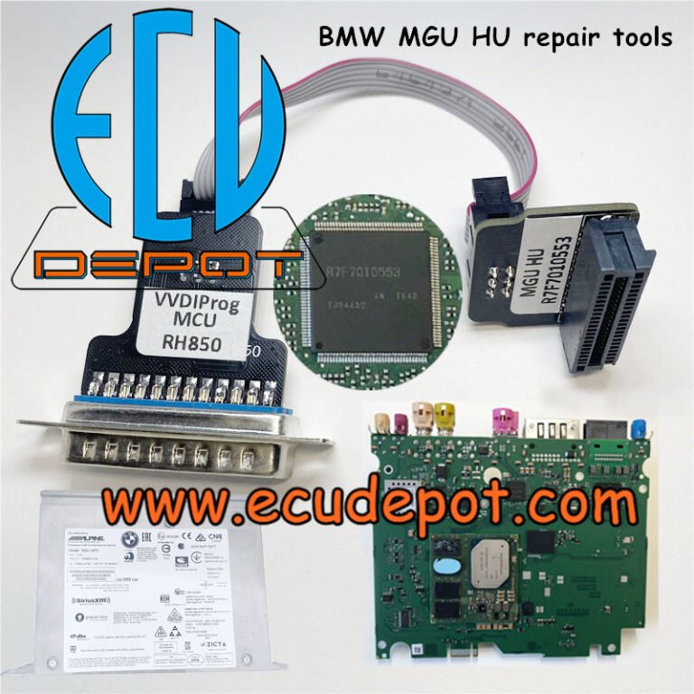 Mercedes-Benz NTG6 Headunit repair retrofit tools RH850 MCU R7F7015223 ...