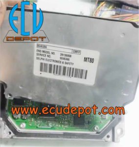 How to repair Delphi MT80 ECU fuel injection ignition failure car not ...