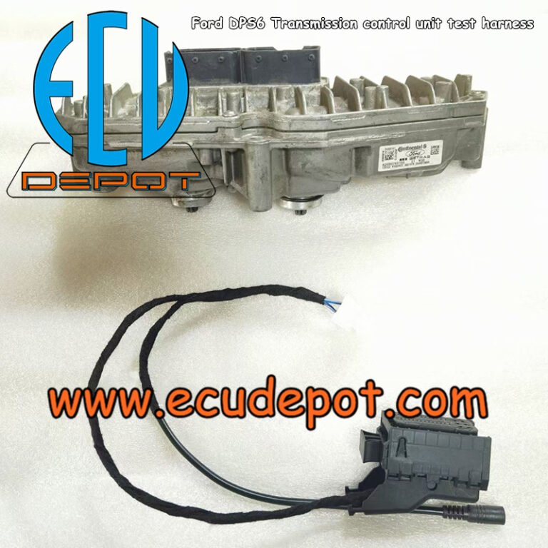 Ford Dual Clutch DPS6 Powershift transmission control unit test harness