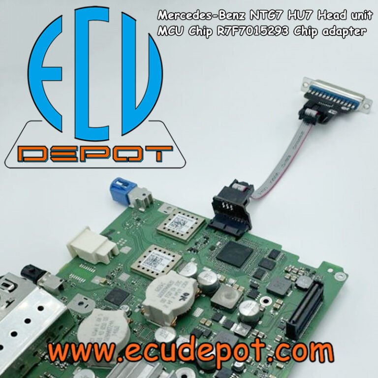 Mercedes-Benz NTG7 Head unit repair tool RH850 MCU chip R7F7015293 ...